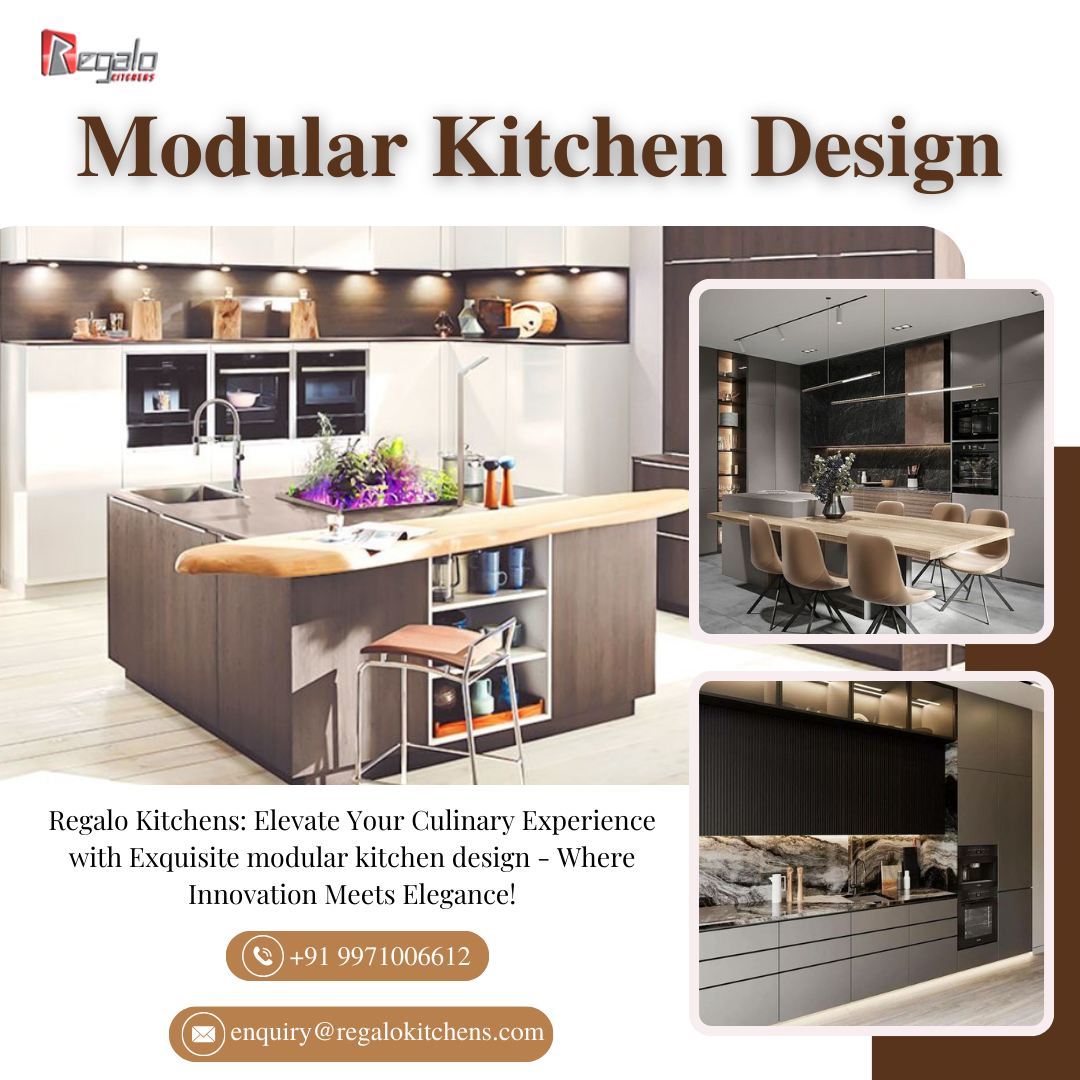 Modular Kitchen Design | Regalo Kitchens - Regalo Kitchens - Medium