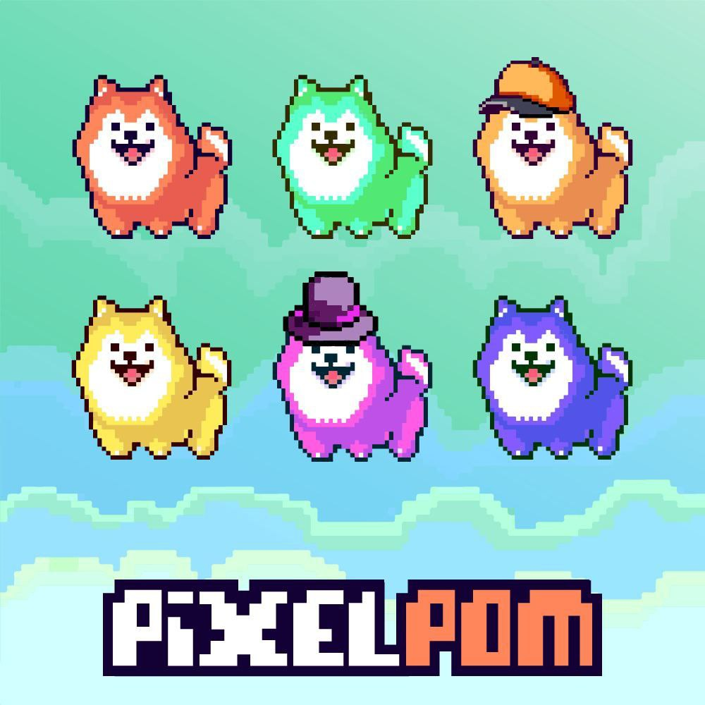 Pixel POM — Update v3. Pixel POM is still just a pup and very… | by PixelPOM | Medium