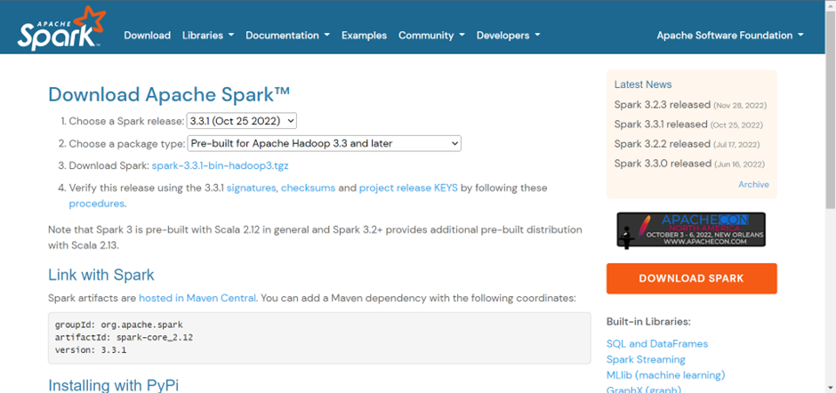 Apache Spark installing guide. Apache Spark install is composed by… | by Leonardo Tarquinio | Medium