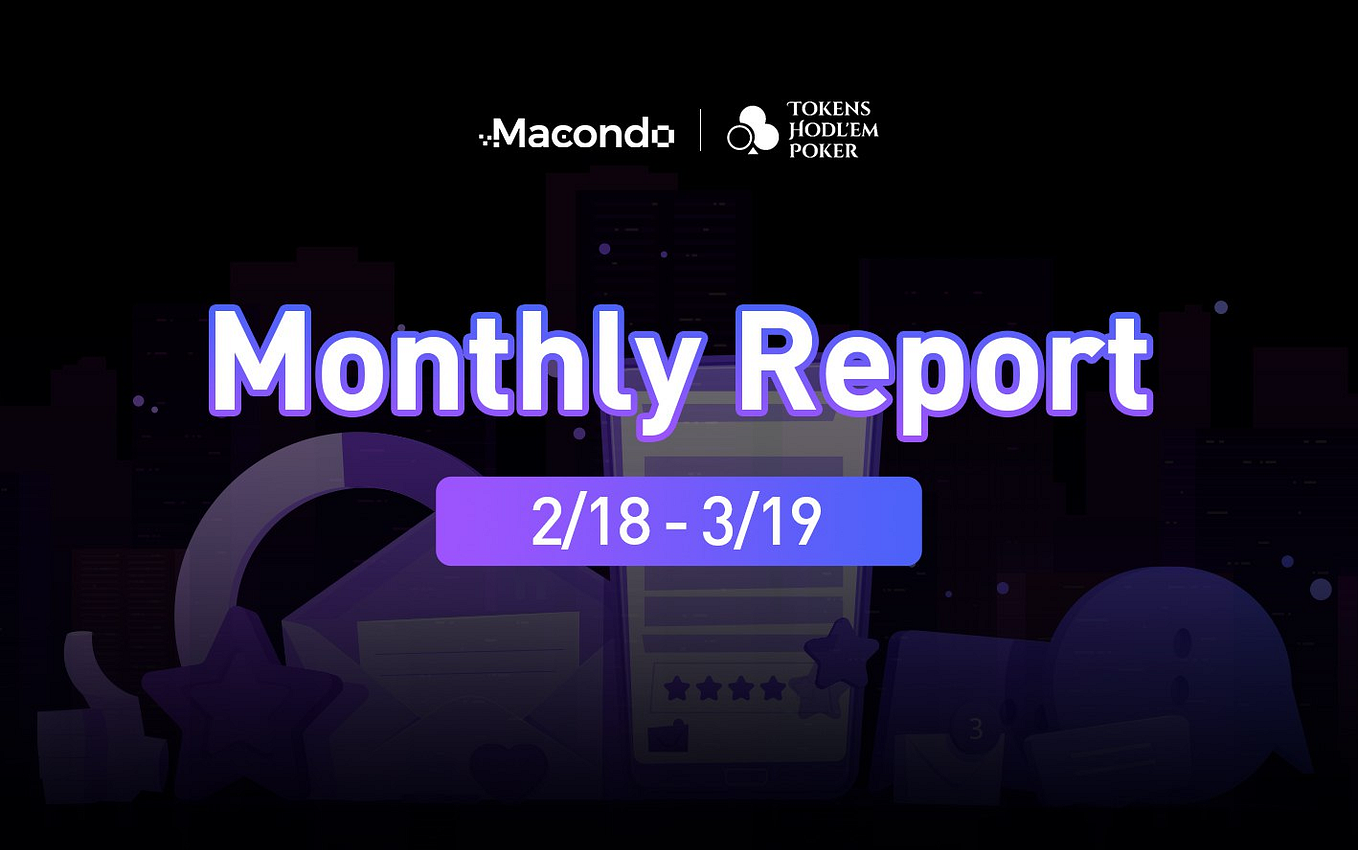Monthly Report #13. Hello everyone, this is the Macondo… | by Macondo ...
