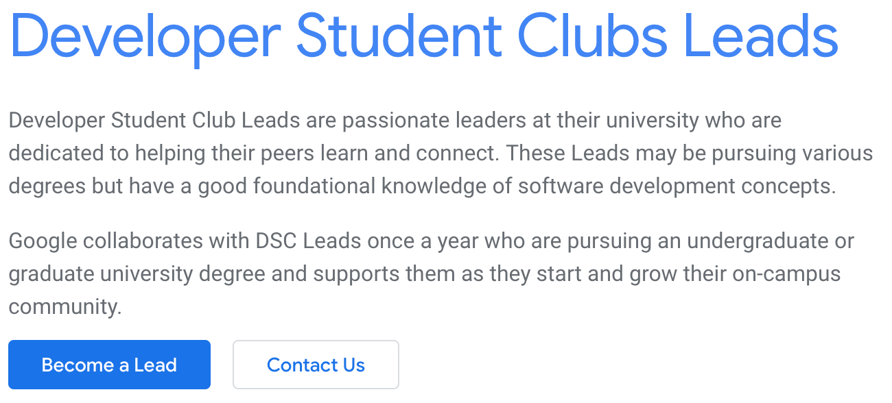 How to establish a Developer Student Club at your campus? | by Alex Sze ...