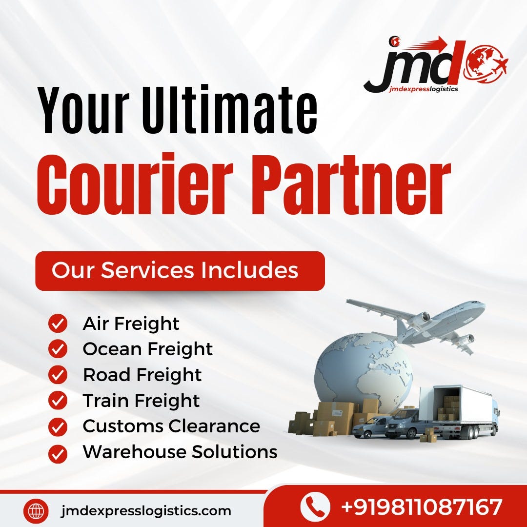best international/domestic courier company in Noida - jmd_express_logistics - Medium