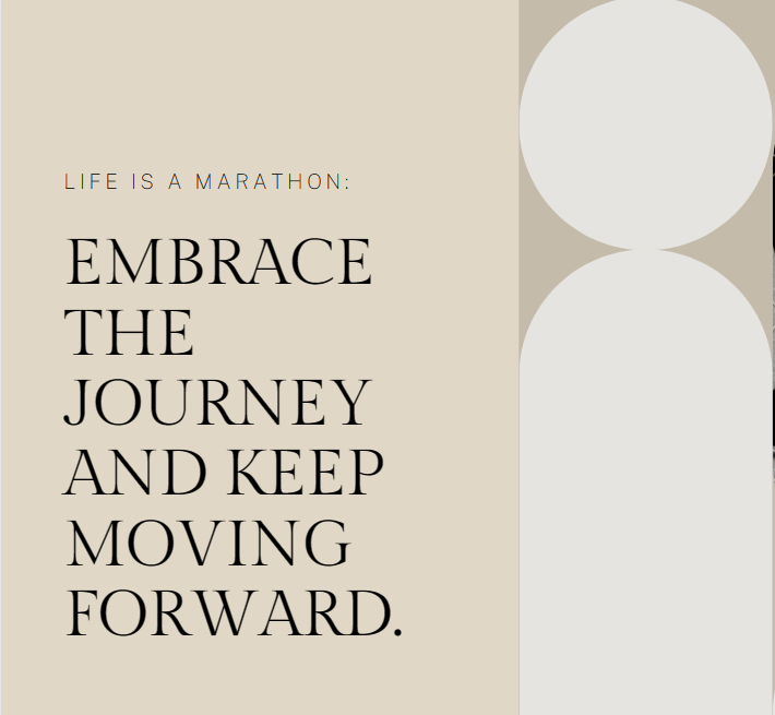 Life’s A Marathon, Not A Sprint. From Finish Line Frenzy to Joyful ...