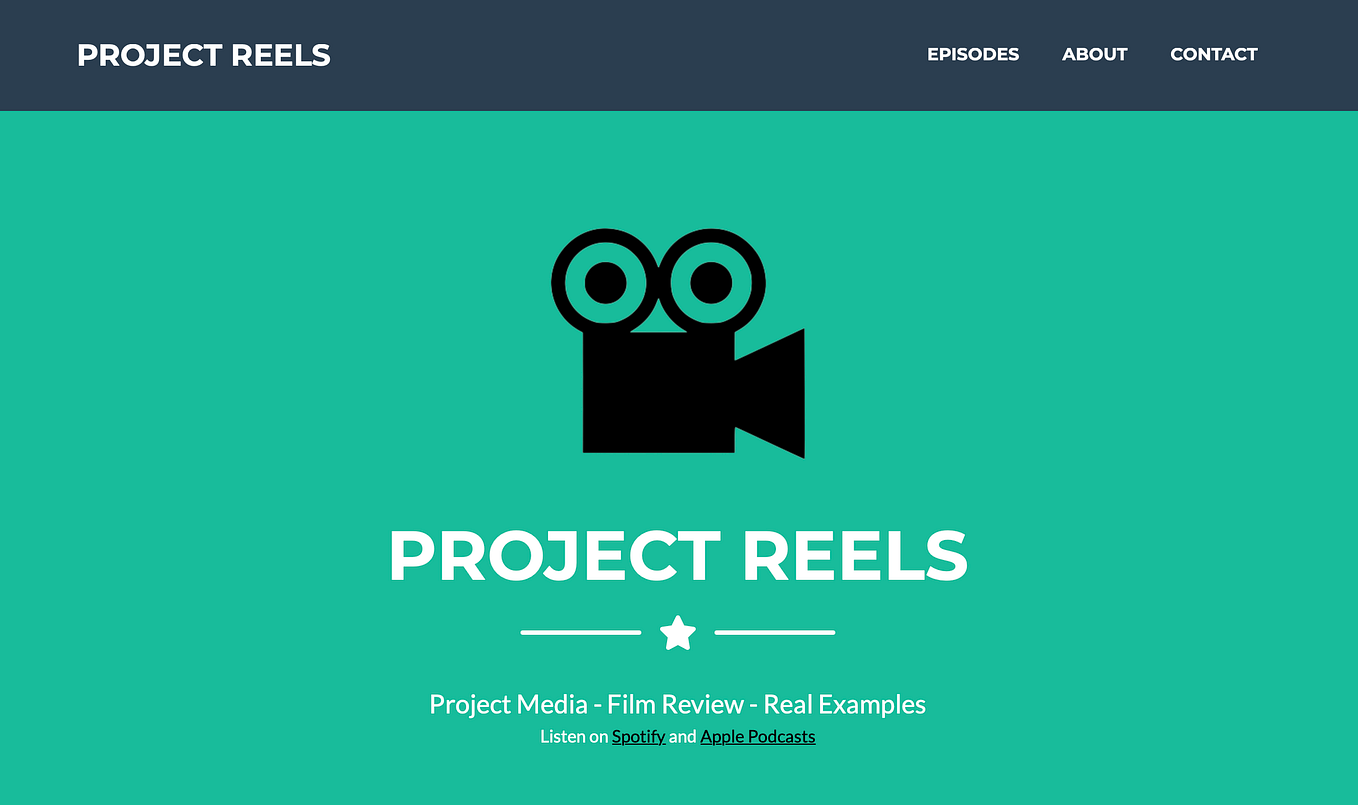 Project Reels — Journal. Project Pitch | by Demron Glass | Medium