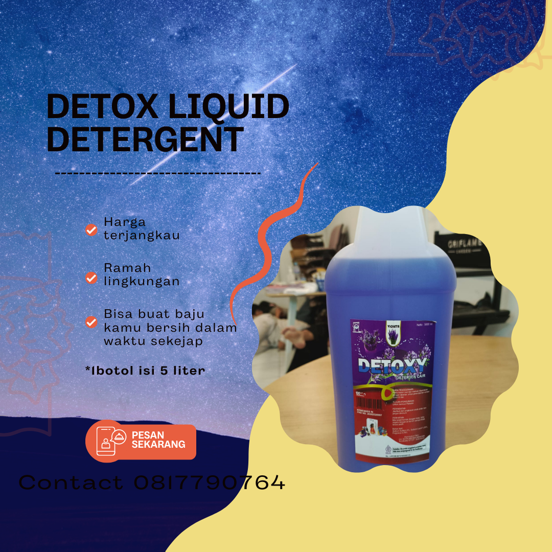 TERBERSIH!!! DETERJEN LIQUID DETOX WA 0817-790-764 Produk yang kita ...