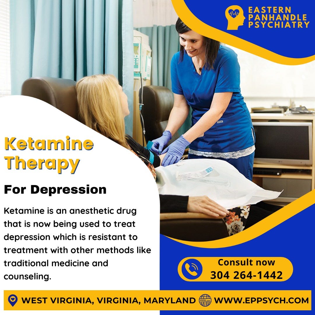 Ketamine Therapy Martinsburg. Eastern Panhandle Psychiatry provides… | by Eastern Panhandle ...