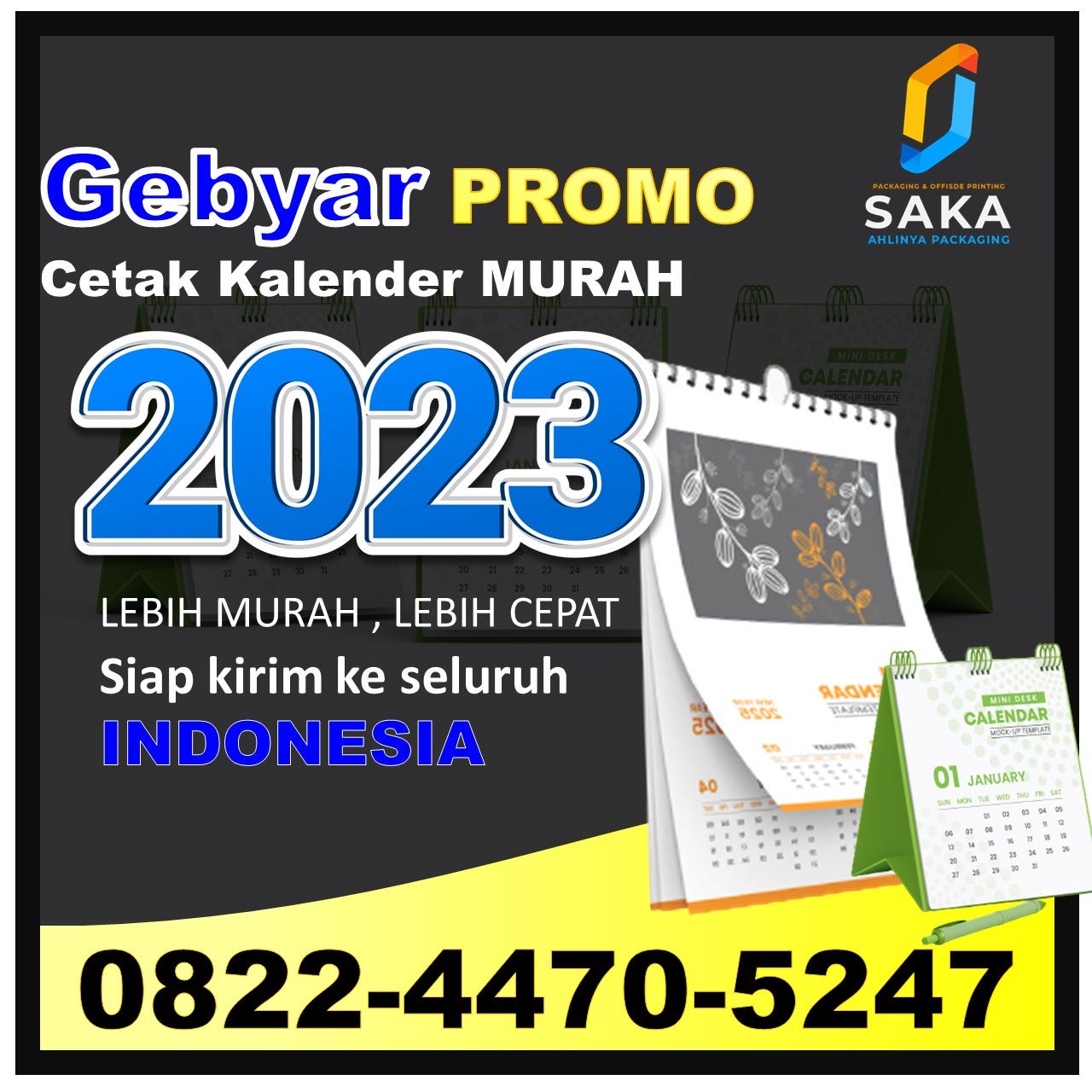 Pesan Kalender Meja Malang. Call/Wa 0822-4470-5247, SAUDAGAR KEMAS ...