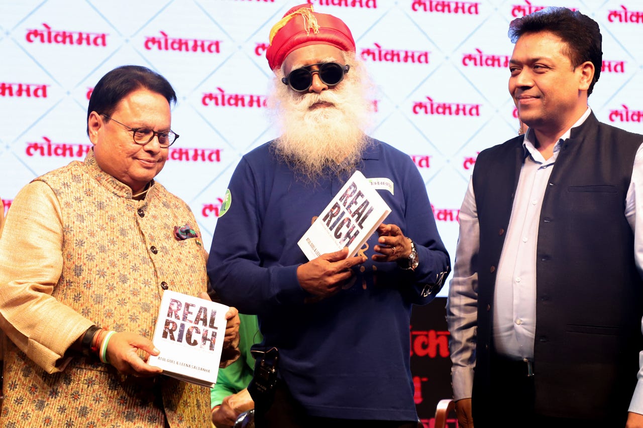 Atul Goel Pune’s launched new book, “The Real Rich,” is about the value ...