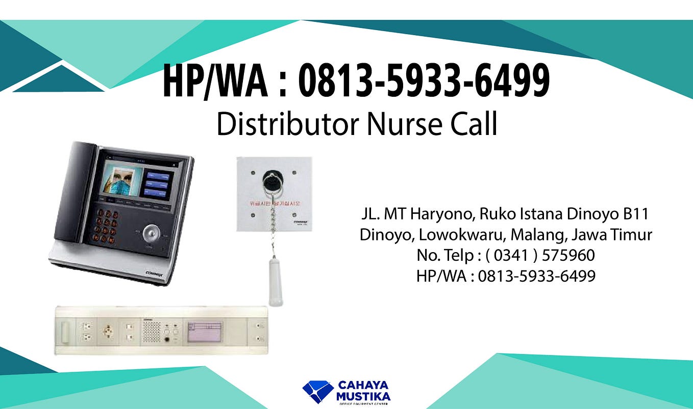 TELP/WA 0813–5933–6499, Distributor Tombol Pemanggil Perawat di Rumah ...