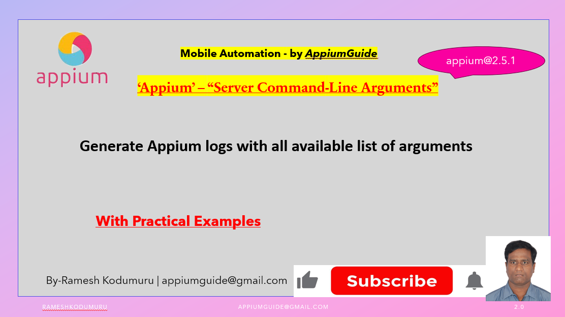 110 Appium Concepts Appium Command To Retrieve The “display Density” Of The Android Device