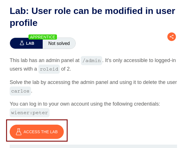 Unprotected admin functionality with unpredictable URL: A portswigger’s lab Report | by Malik ...