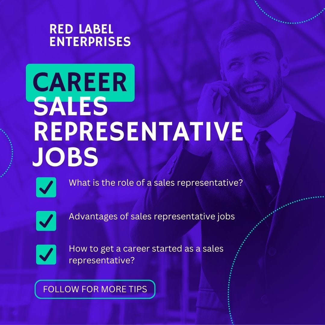 What is the Role of a Sales Representative? | by Red Dean | Feb, 2025 ...