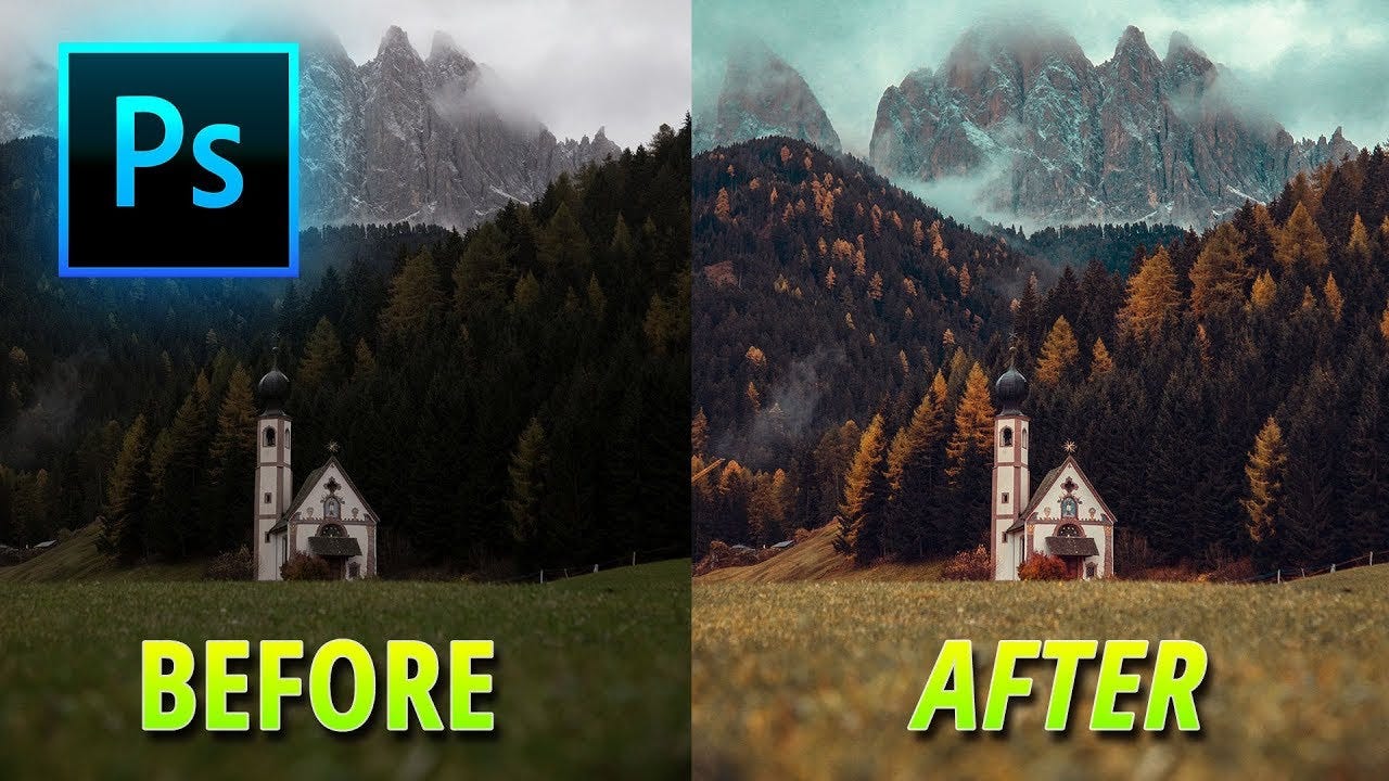Reverse Engineer Color Grading in Photoshop | by Second Crop Creative ...
