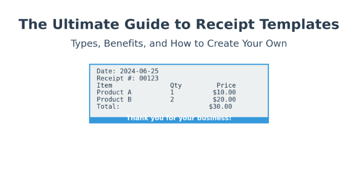 Comprehensive Guide to Free Receipt Templates | by Altair Ahaad | Jun ...