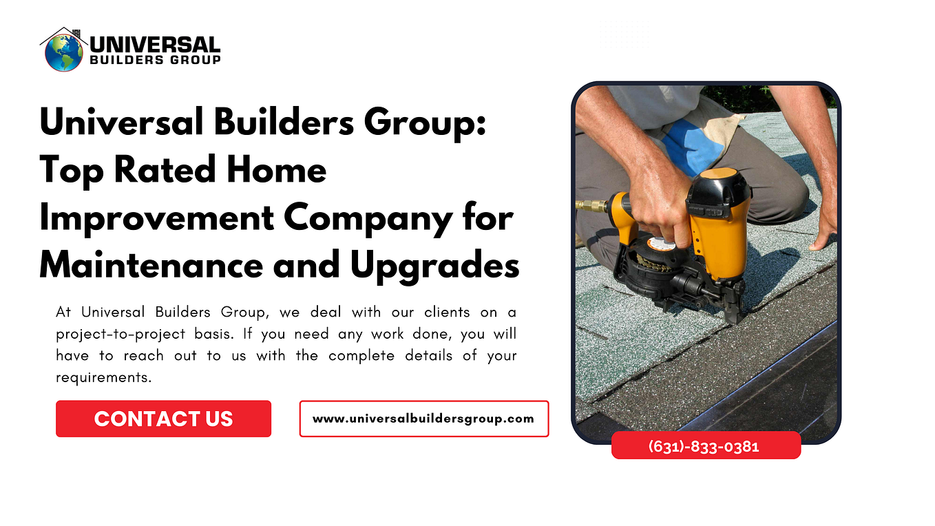 Best Roofing Contractor - Universal Builders Group - Medium