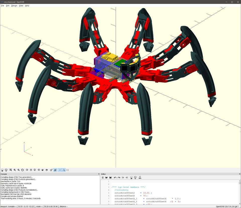 Building a robotic spider. Start to finish of the physical build. | by ...