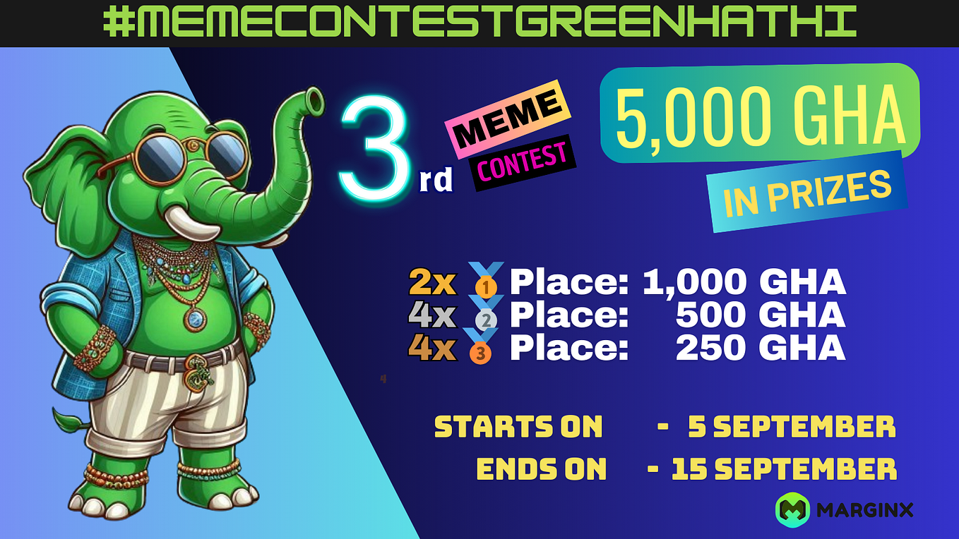 Third Memecontest Awards. The prizes will be distributed as… | by Green ...