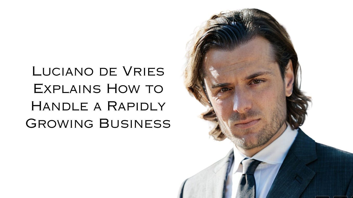 Luciano de Vries: How He Built an Empire | by Luciano de Vries | Medium