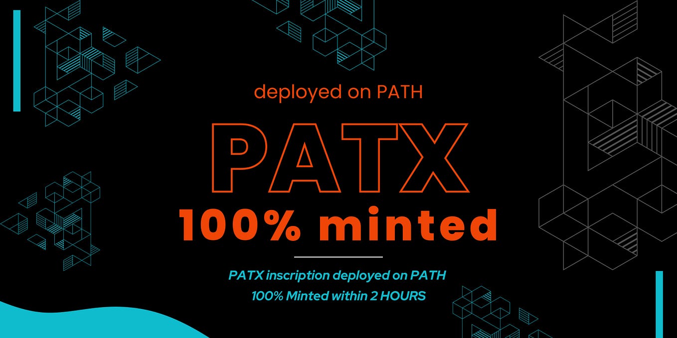 一文了解BTC二层扩容协议PATH Protocol - PATX 铭文 - Medium