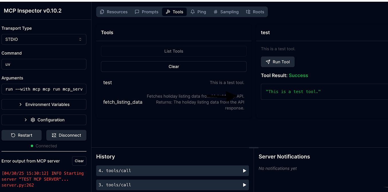 MCP server with API calls using FastAPI | by Karan Sharma | Medium