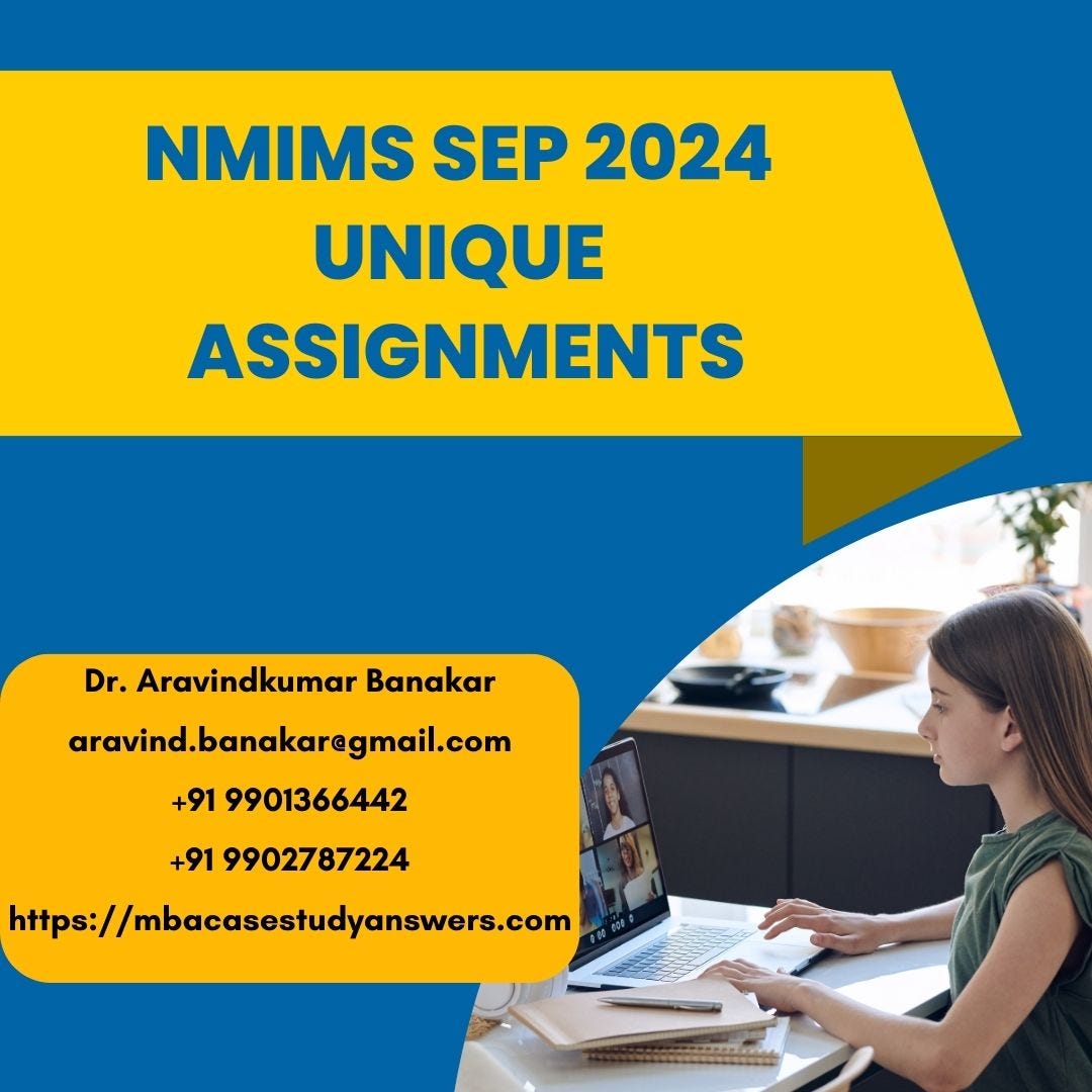 NMIMS Sep Ready Assignments 1 - Nmimscustomizedassignments - Medium