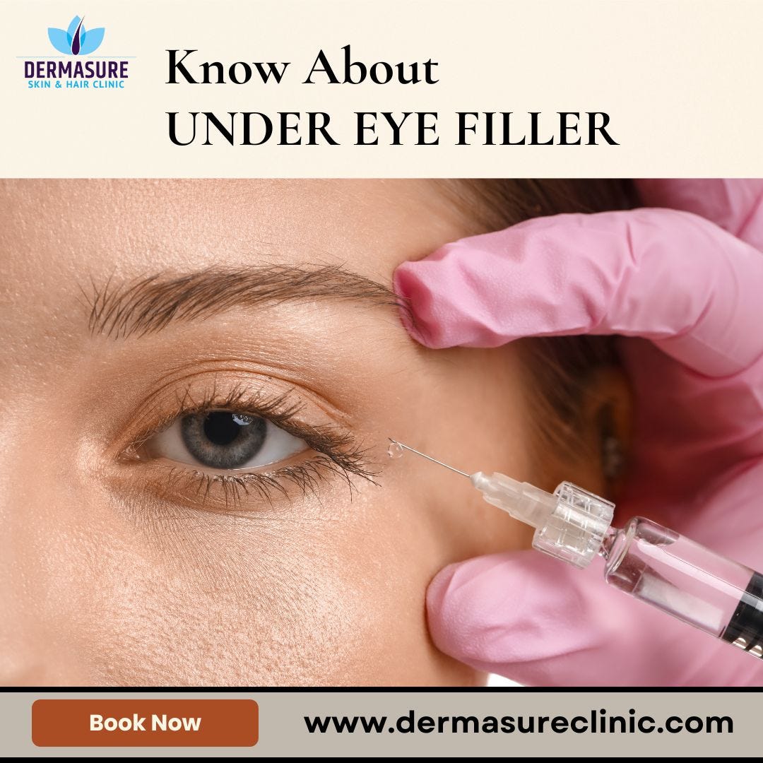 Under Eye Filler Cost in Delhi: Affordable Solutions at DermaSure ...