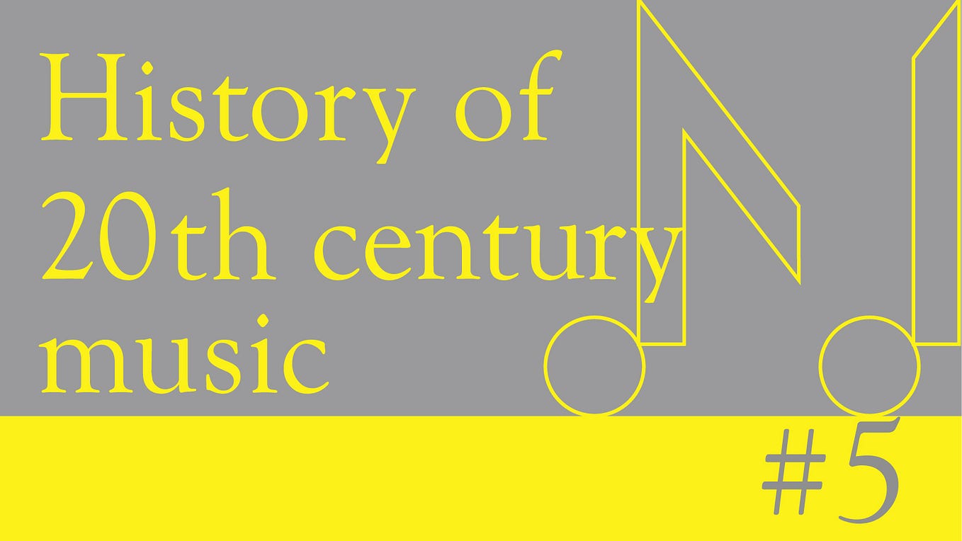 1950–1960① | the history of 20th century music | by Junya Makino | Medium