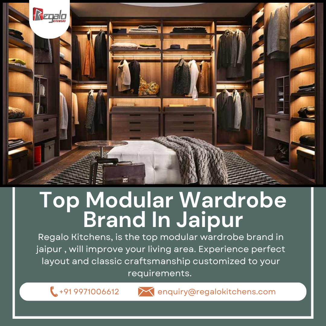 Top 10 Modular Wardrobe Brand In Jaipur | Regalo Kitchens - Regalo ...