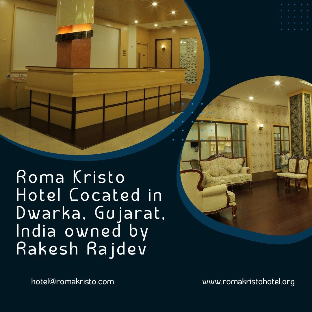 Rakesh Rajdev and His Three Star Hotel with Unique Features - Roma ...