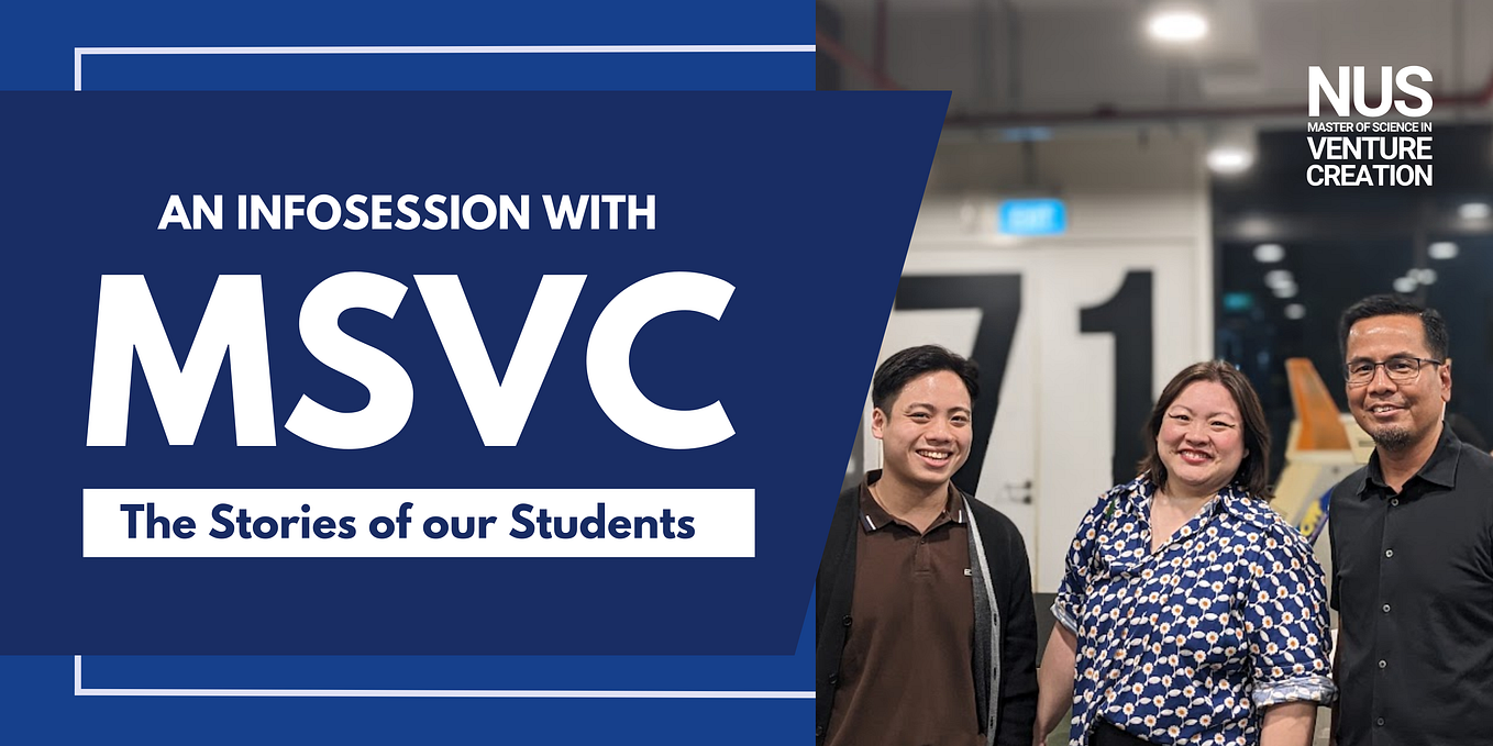 MSVC Connect Panel: Scaling Sustainability | by NUS MSc in Venture ...