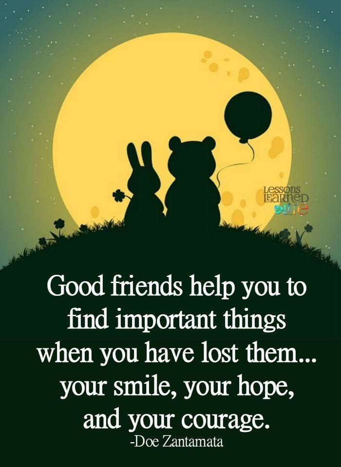 The first step to gaining real friends is to stop hanging out with ...
