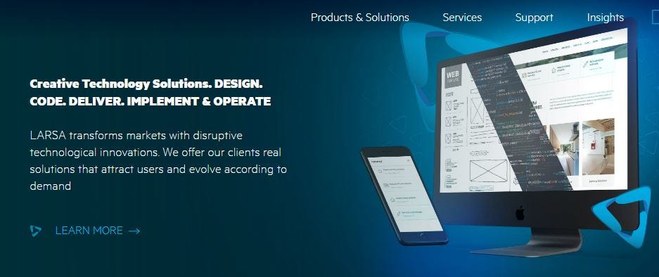 Creative Technology Solution - Larsa Organisation - Medium