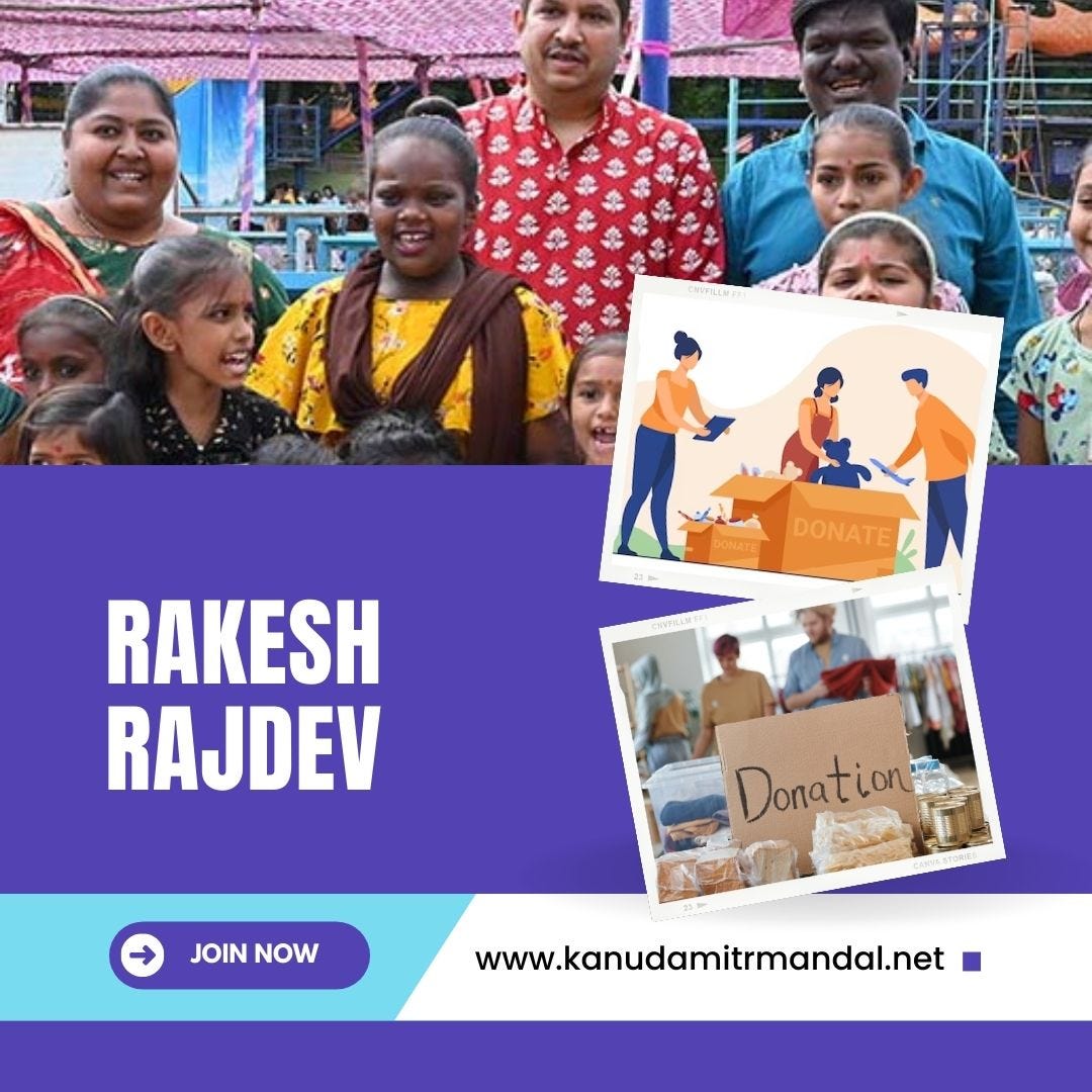 Rakesh Rajdev:The Remarkable Journey of Empowering Community - Kanuda ...