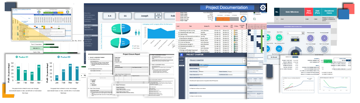 Project Management Dashboard Template | by William Luke | Medium