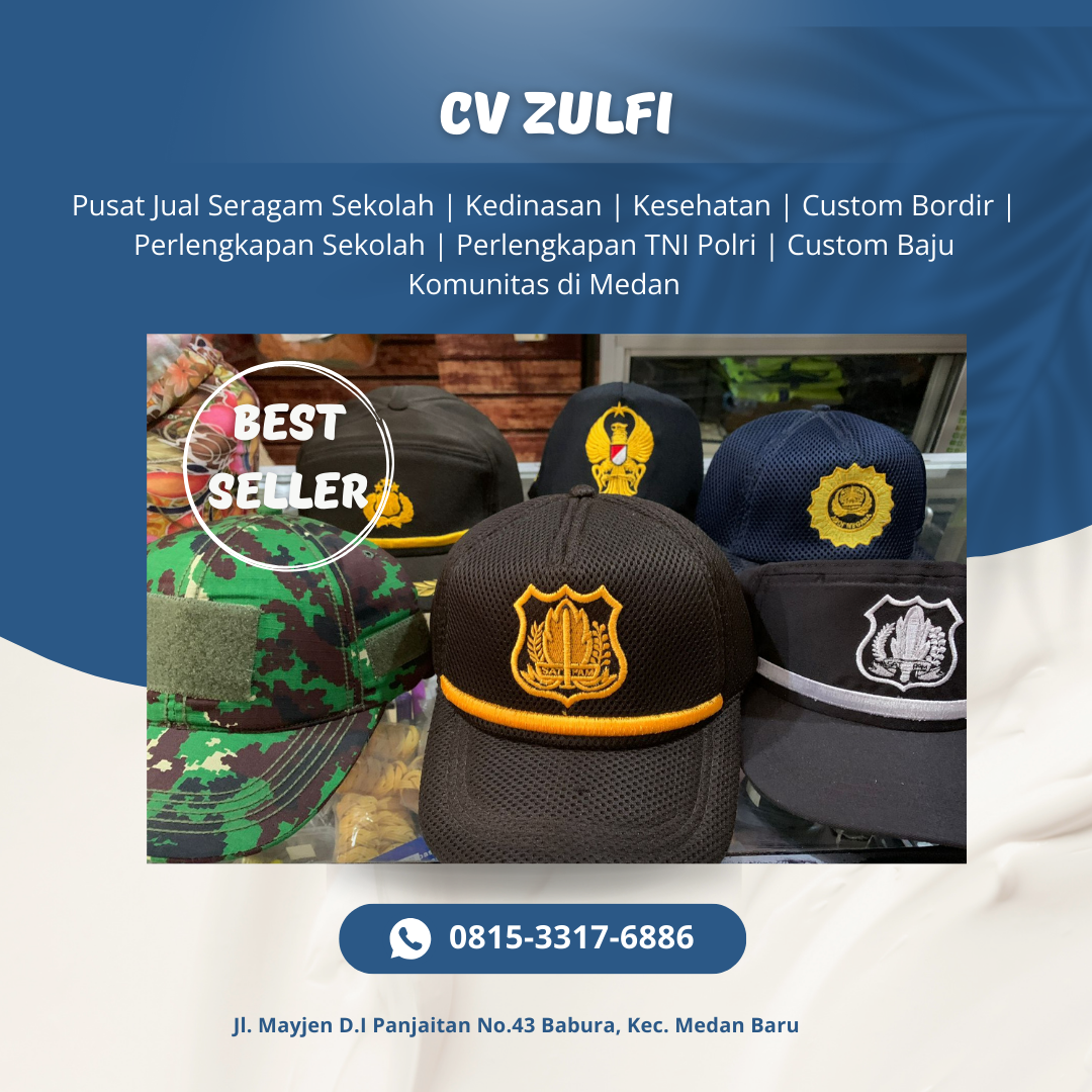 Bahan Tebal, WA 0815–3317–6886, Jasa Bordir Komputer di Medan, CV Zulfi | by Jual Bordir ...