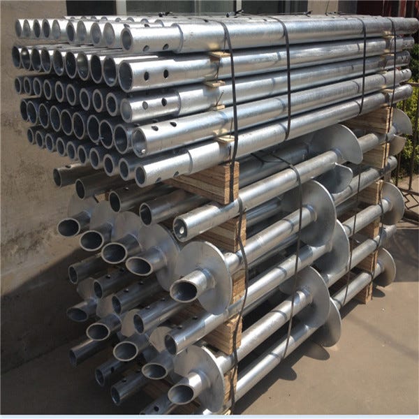 Round Shaft Helical Piles - Lisa8 - Medium