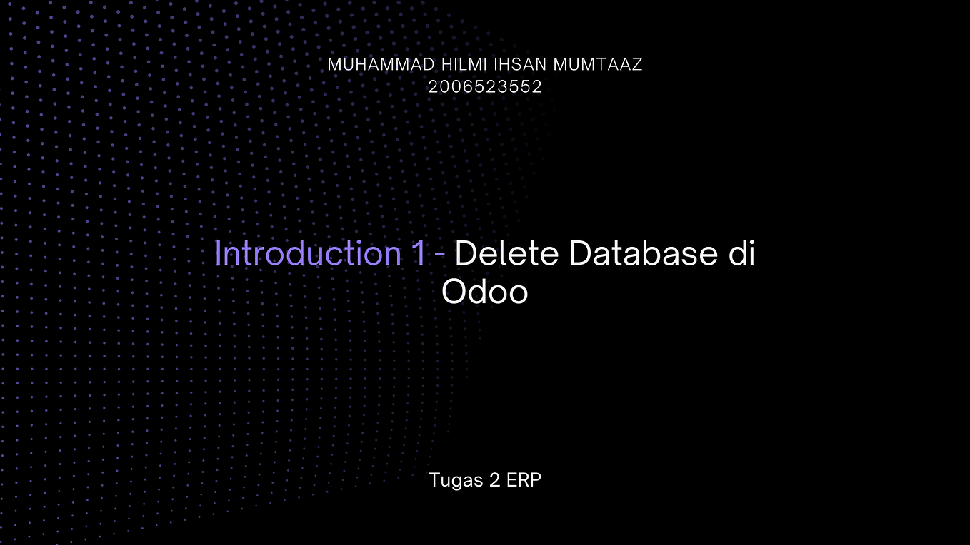 [Odoo 16] Costing Method FIFO dengan Inventory Valuation : Manual - Muhammad Hilmi Ihsan Mumtaaz ...