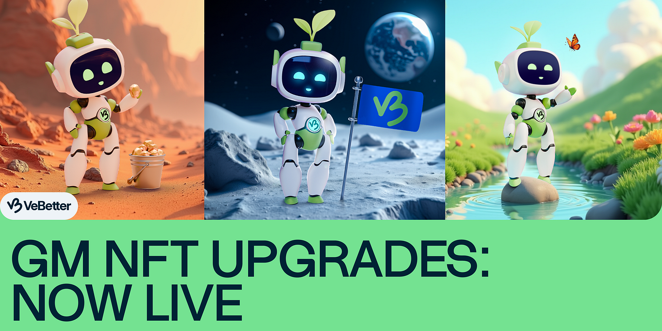 Announcing The Launch of VeBetterDAO: The Evolution of Web3 for Better + Plus B3TR Token ...