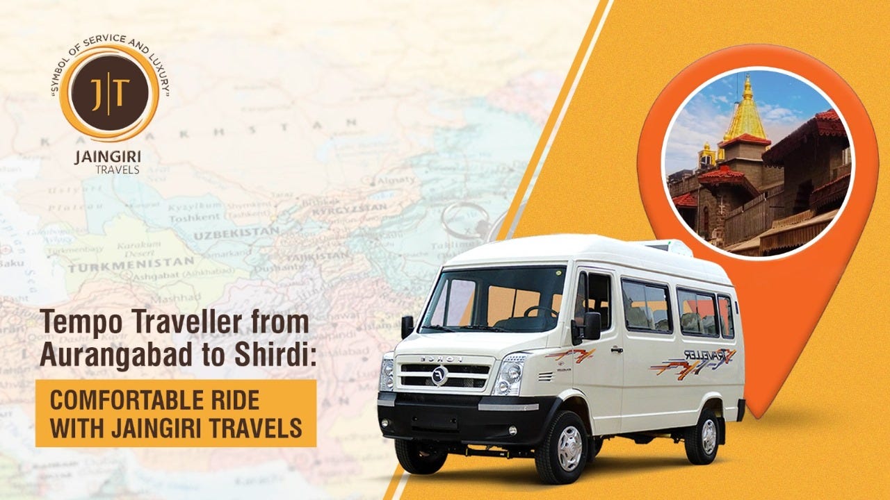 Group Travel Solutions: Tempo Traveller from Aurangabad to Shani ...
