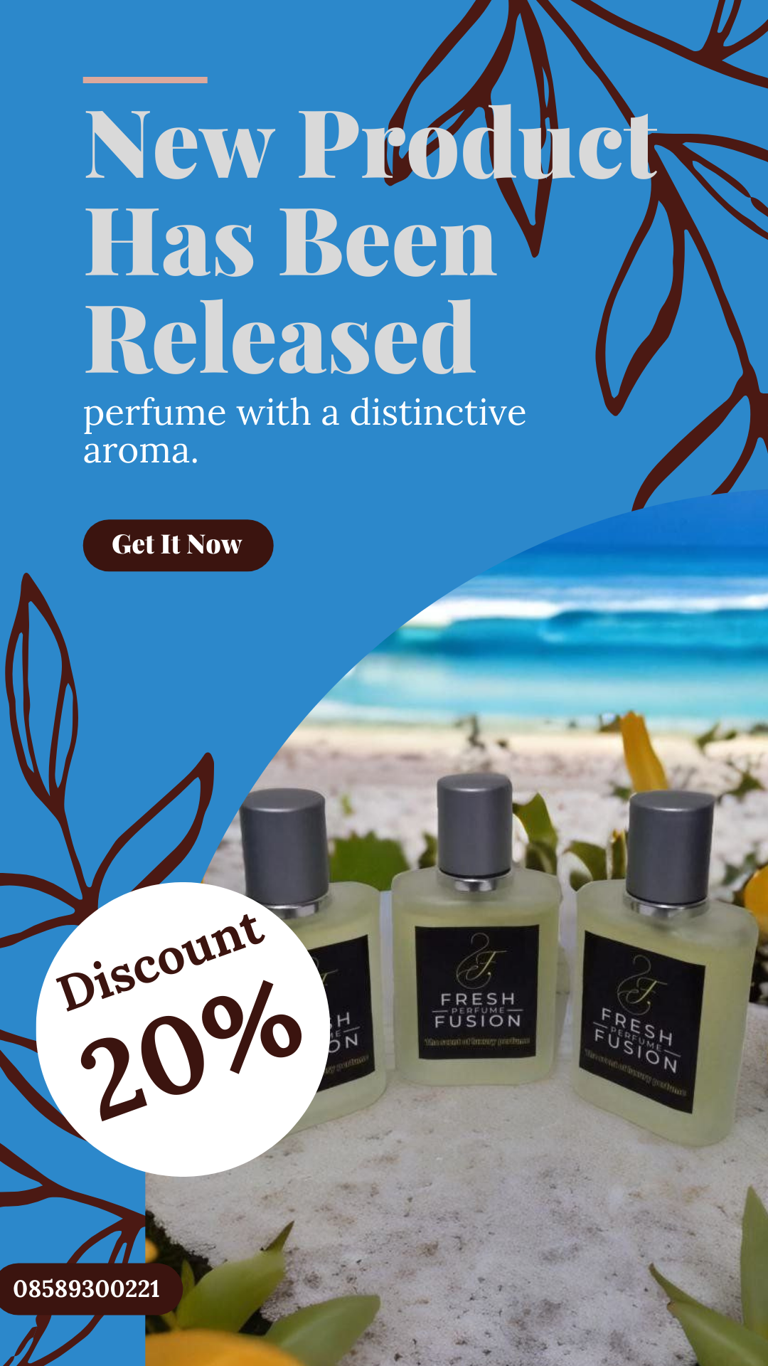 Parfum Fresh Fusion - Mufti Zaindani - Medium