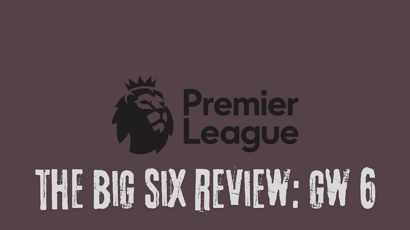The Big Six Review: Premier League GW 17 | by Olaoluwa Nwobodo | PRESS BOX | Dec, 2024 | Medium