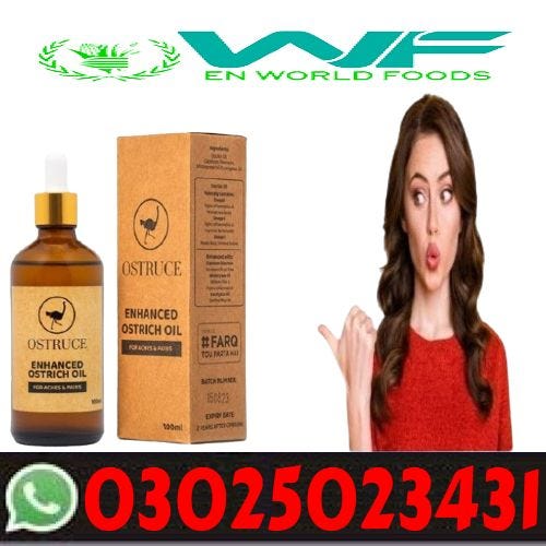 Ostrich Oil in Sialkot /// 0302/5023431 /// For Delivery | by Ayesha ...