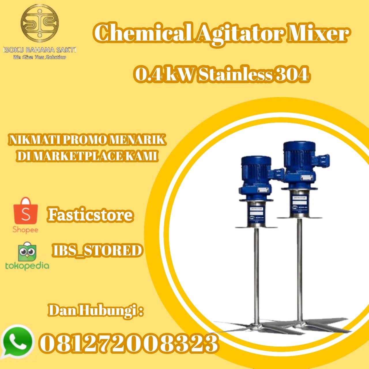 Agitator Mixer Design Beli 082172008323 - Ica Isoku - Medium