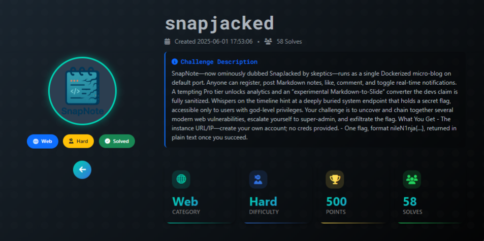EGCERT CTF 2025 | Web Challenge - M0x - Medium