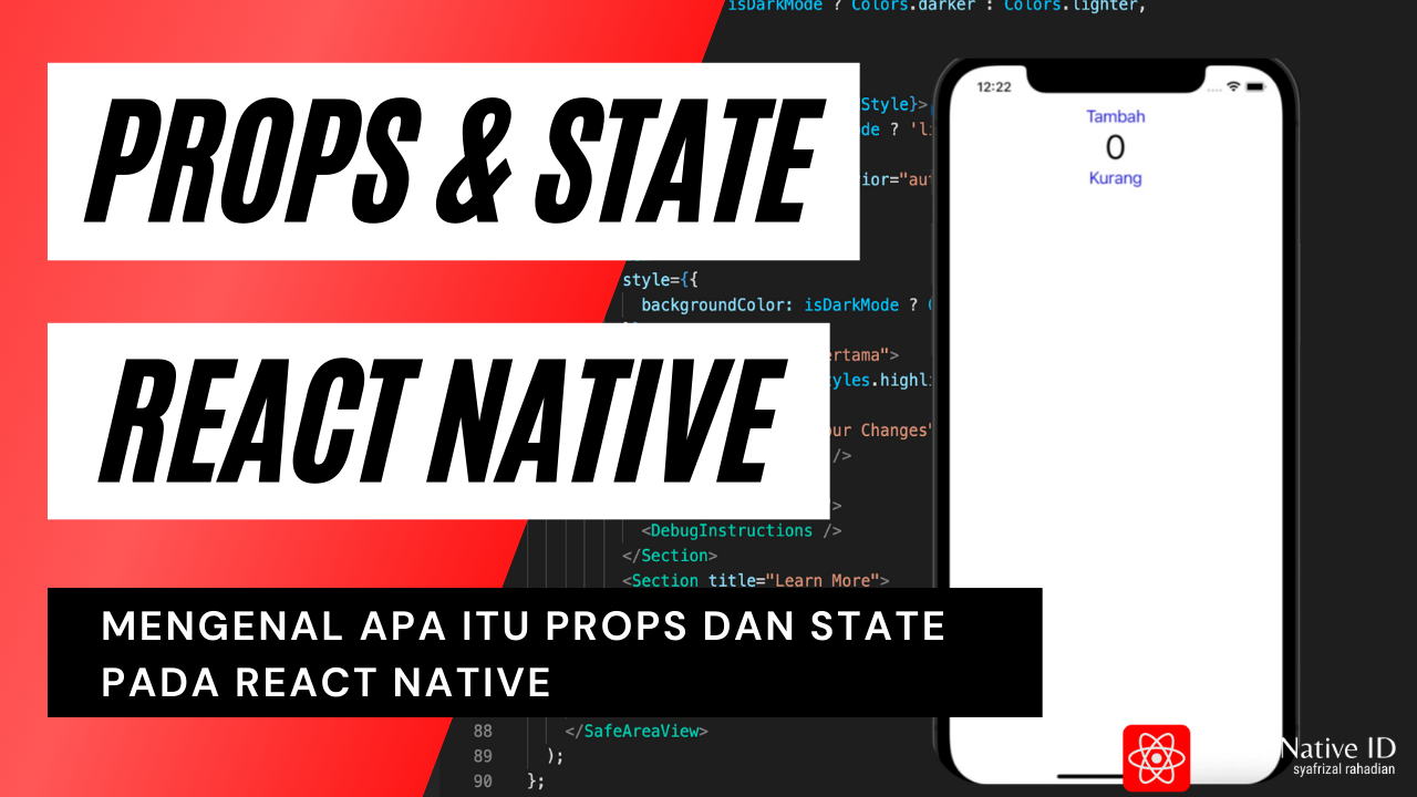 Apa Itu Component dan JSX Pada React Native ? | by syafrizal rahadian | Medium