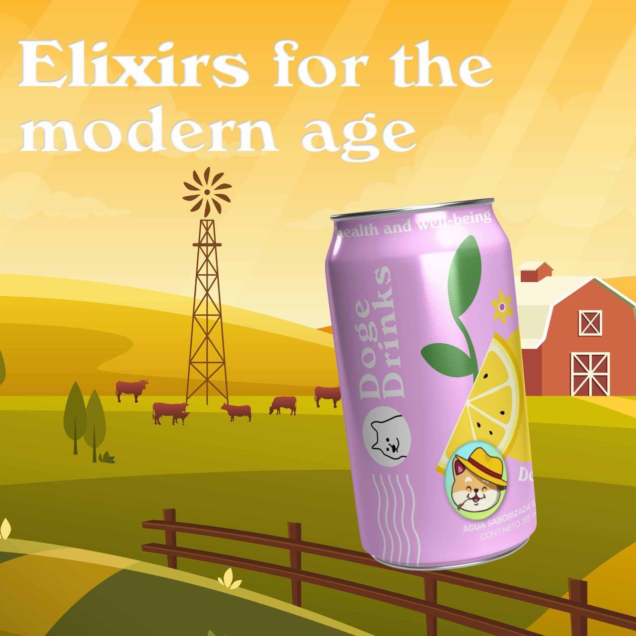 Doge Energy - DogeDrinks - Medium