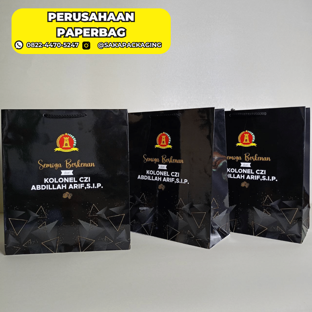 BERPENGALAMAN, HUB 0822-4470-5247 | Pembuat Paper Bag Kosmetik Malang ...