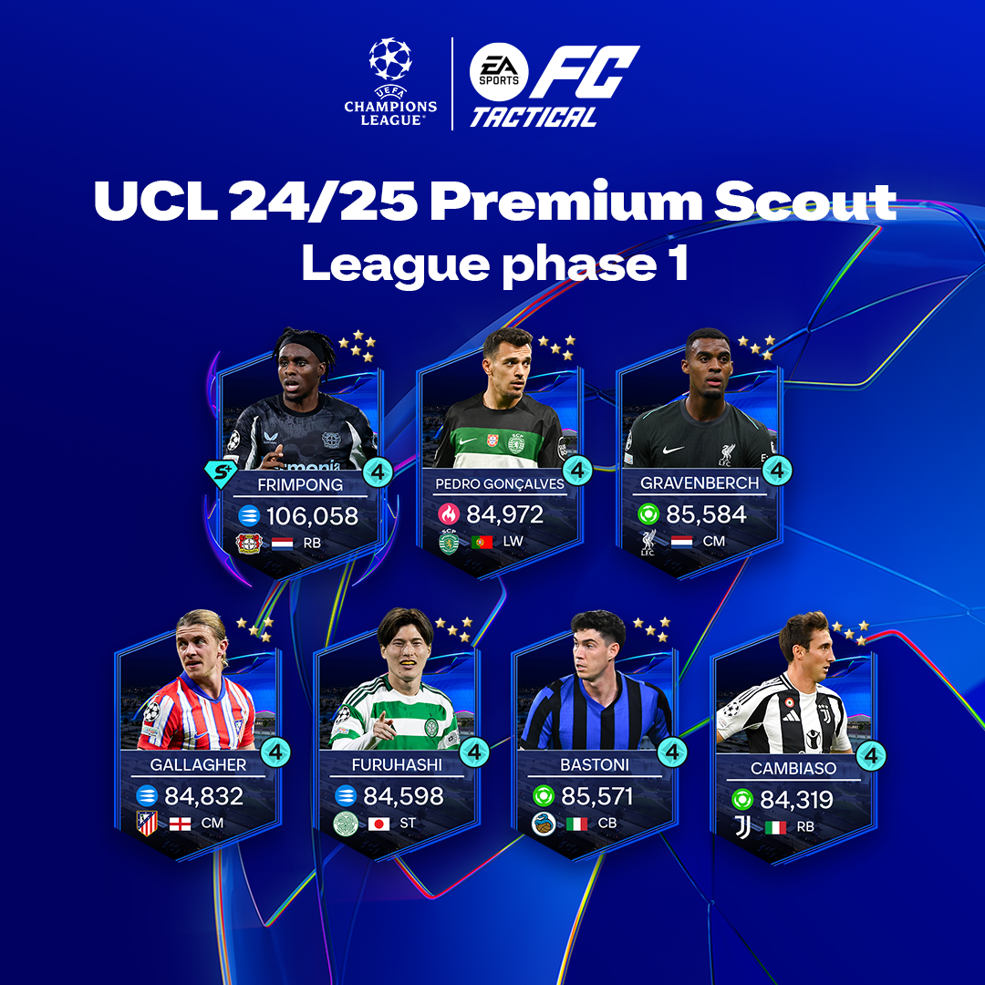 EA FC Tactical Review and Builds UCL 24/25 League Phase 2 | by Astrofeníx | Nov, 2024 | Medium