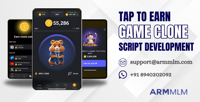 Tap to Earn Game Clone Script Development | by ARM MLM Software | Cryptocurrency Scripts | Jul ...