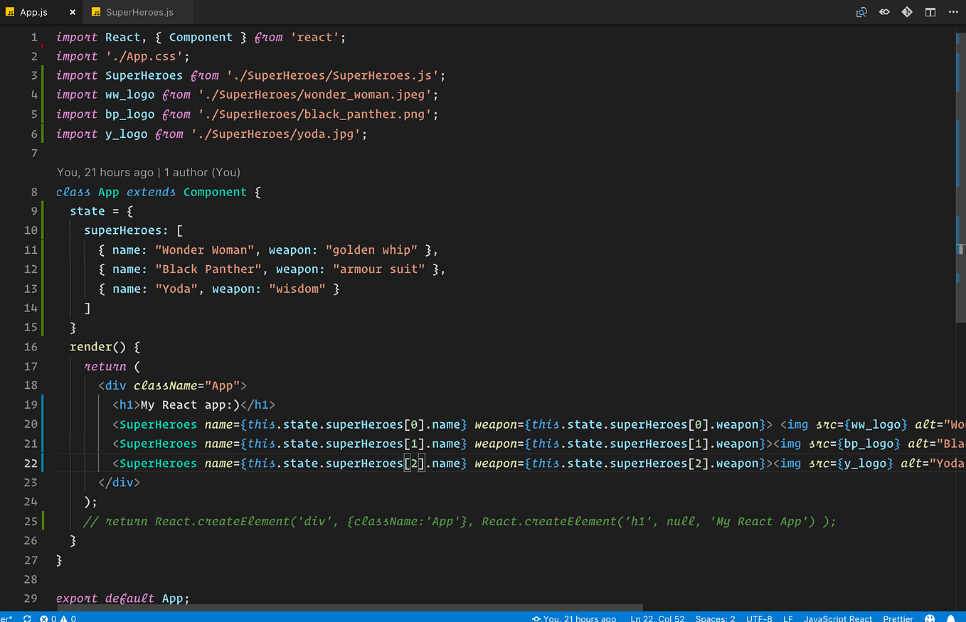 My Journey learning ReactJS: Day2 | by Priyanka Shah | Medium